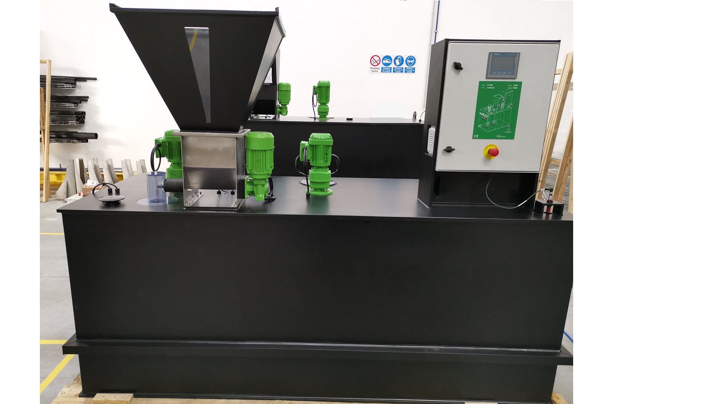 Polymer Preparation Systems | Powder in 3 chambers | Kozegho