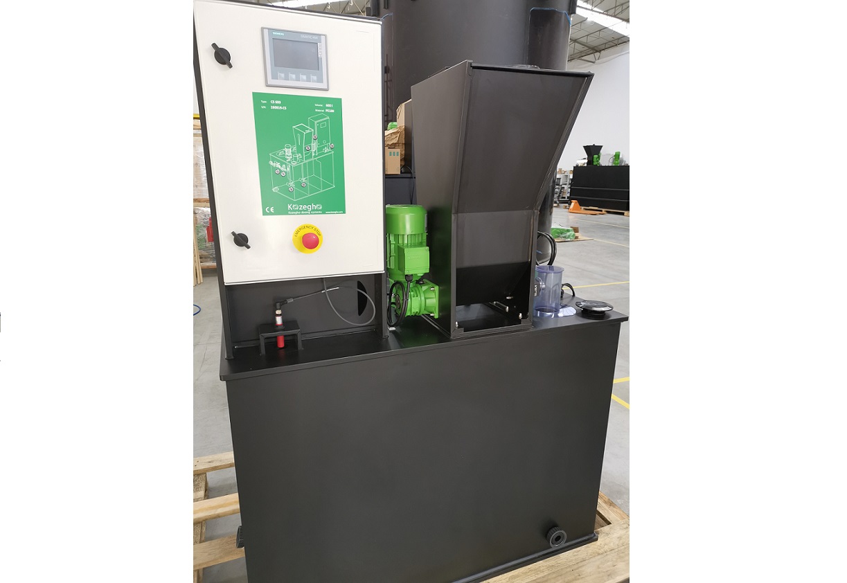 Polymer Preparation Systems | Powder in 3 chambers | Kozegho