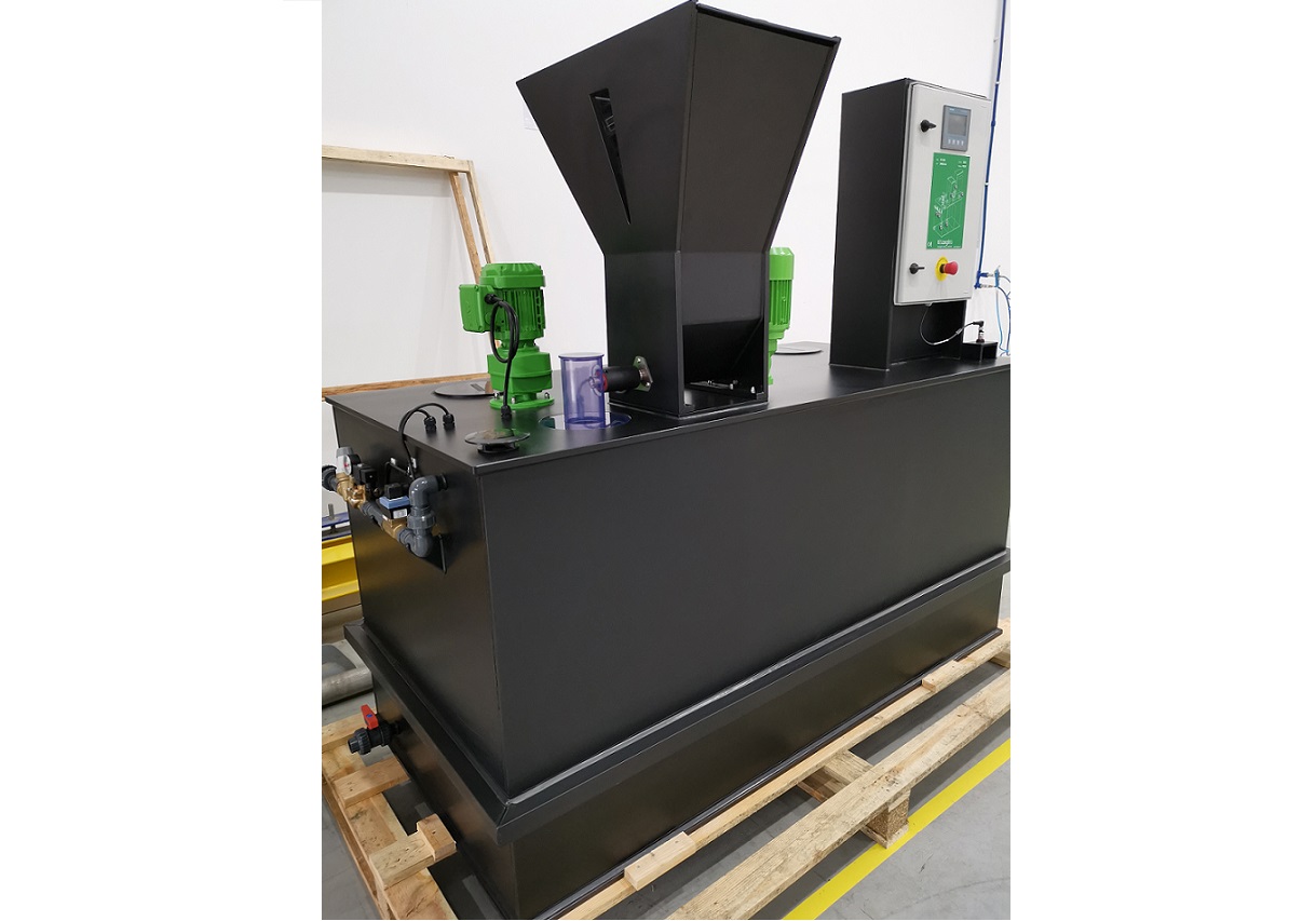 Polymer Preparation Systems | Powder in 3 chambers | Kozegho