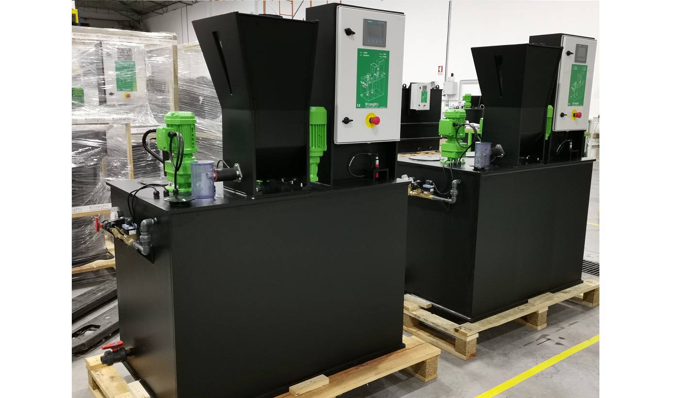 Polymer Preparation Systems | Powder in 3 chambers | Kozegho